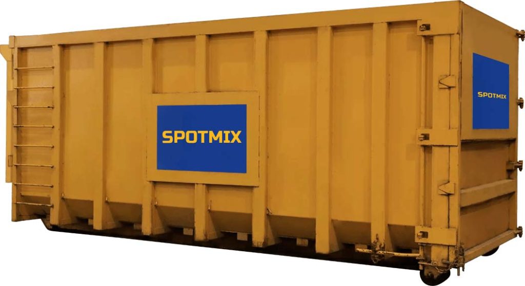 40 Yard Enclosed RoRo - Spotmix Skip Hire